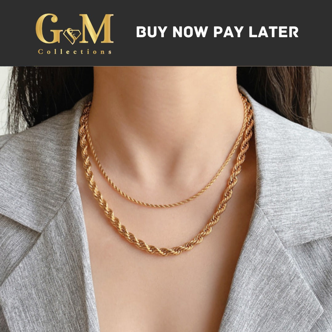 916 Rope Chain (5-7gm) series | Singapore 916 Gold | GM Collections – G ...